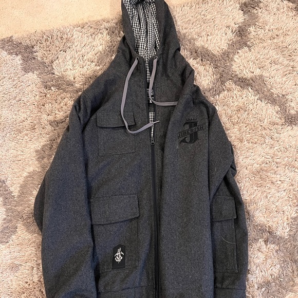 Jackets & Coats | Jiberish Chopping Wood Wool Jacket | Poshmark